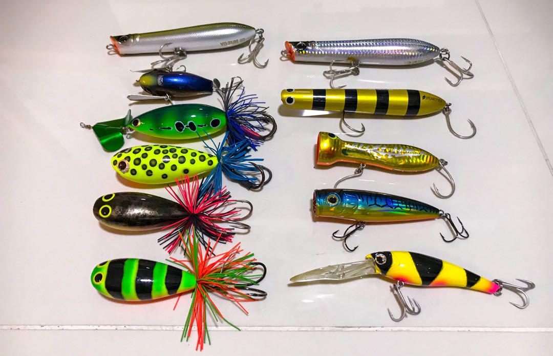 Multiple Lures for Snakehead Fishing, Sports Equipment, Fishing on ...