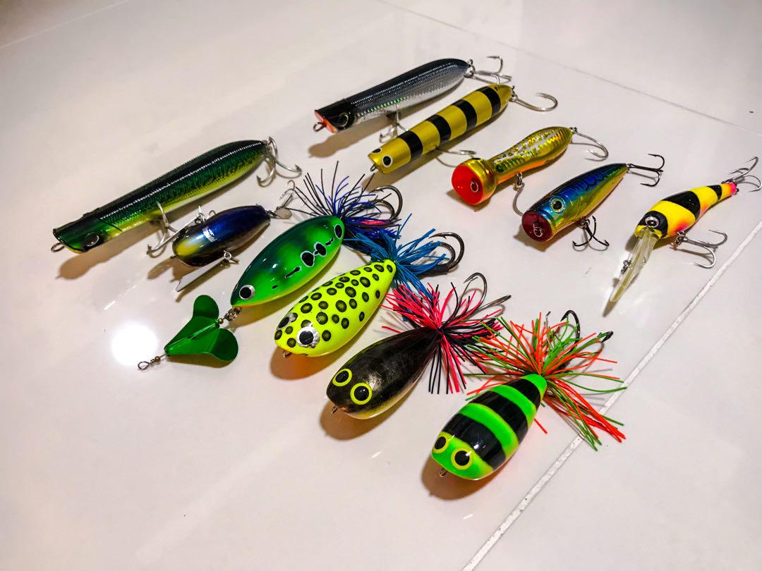 Multiple Lures for Snakehead Fishing, Sports Equipment, Fishing on ...