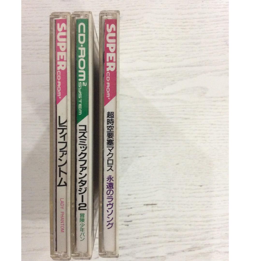 PC Engine CD-Rom Games set of 3 Japan, Video Gaming, Video Games, Xbox ...