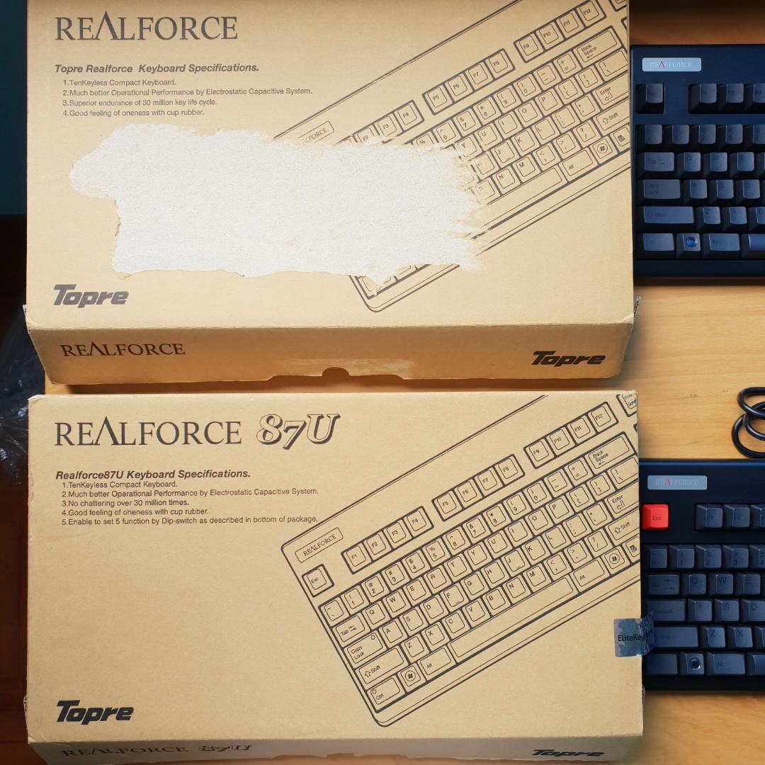 Realforce 86U stock 45g (87U sold), Computers & Tech, Parts ...