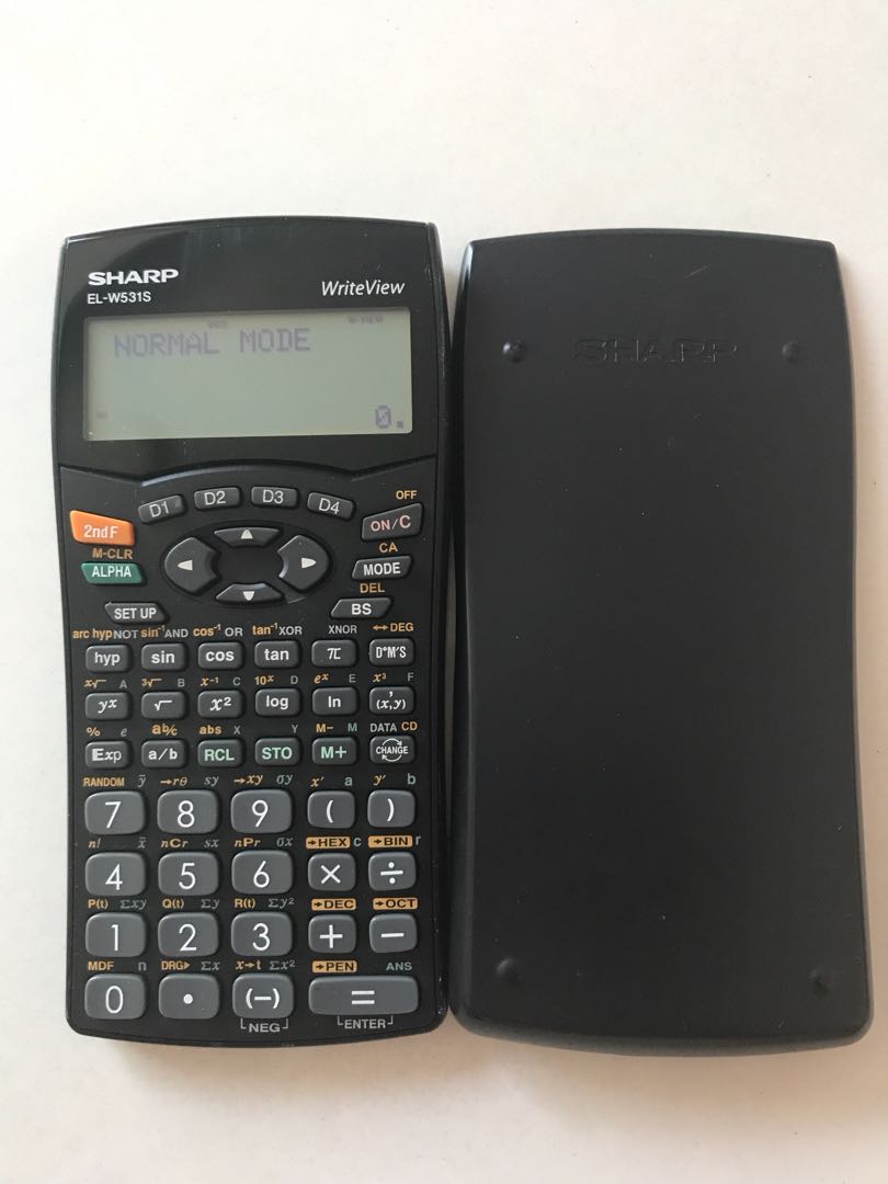 Sharp EL-W531S Scientific Calculator, Hobbies & Toys, Books & Magazines ...
