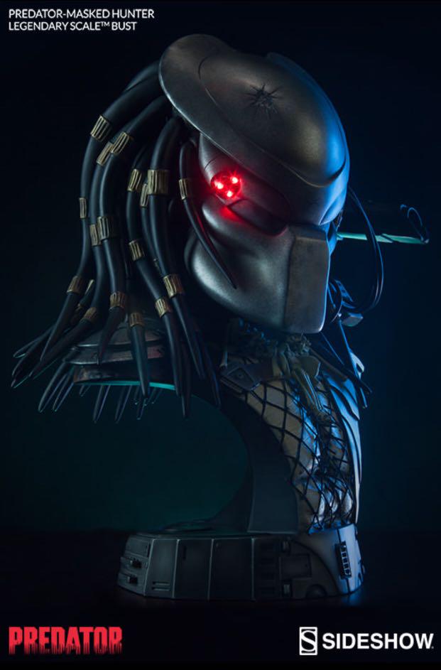 Sideshow legendary scale bust Predator - Masked Hunter Exclusive ...