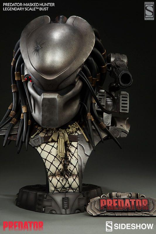 Sideshow legendary scale bust Predator - Masked Hunter Exclusive ...