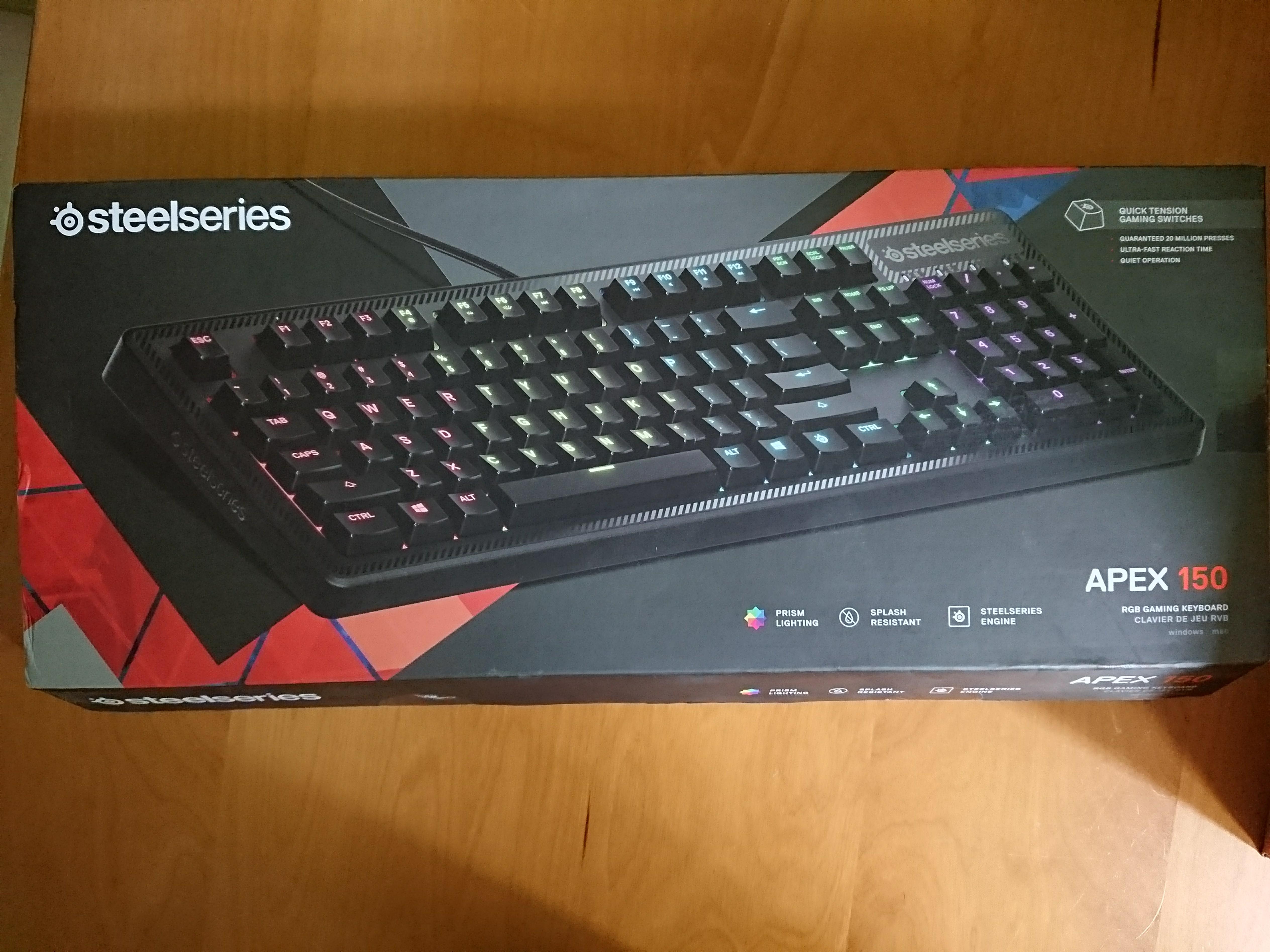 Steelseries Apex 150, Computers & Tech, Parts & Accessories, Computer ...