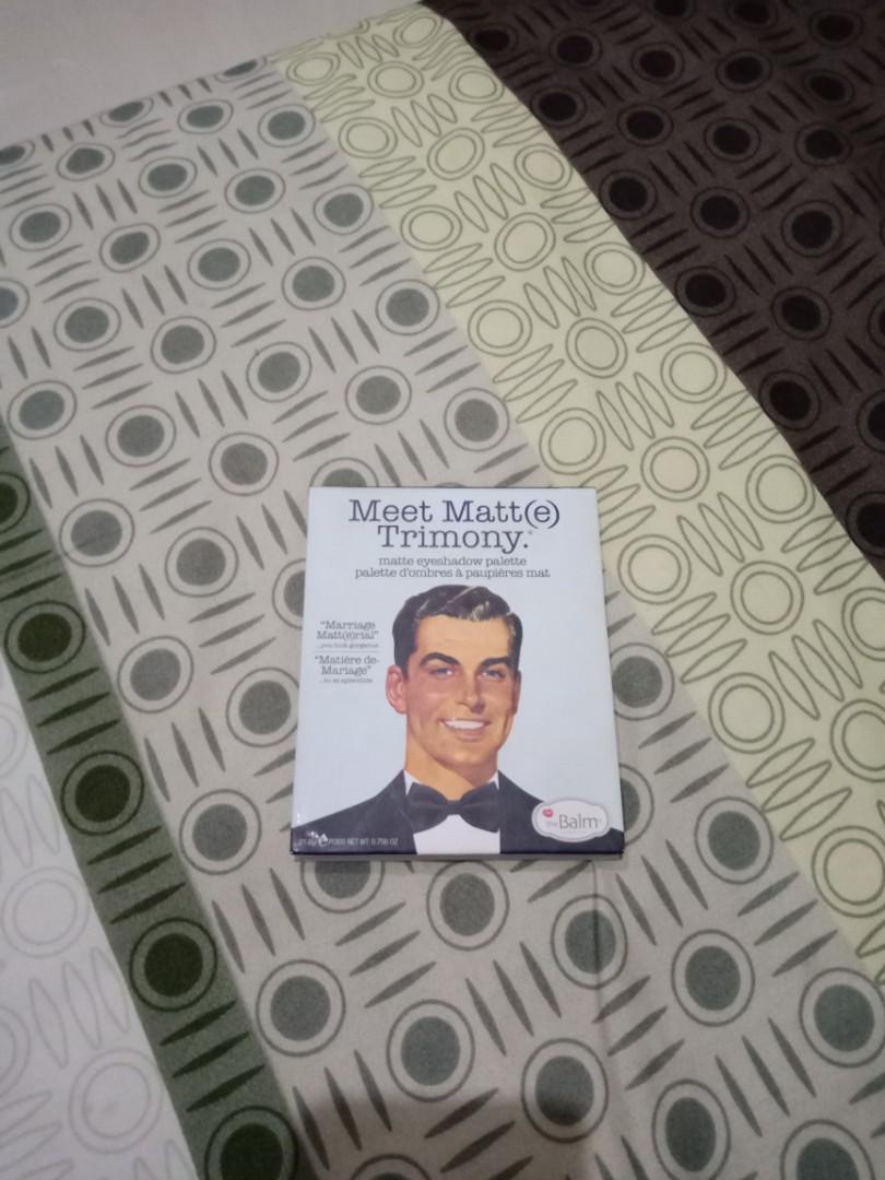 The balm meet matt(e) trimony, Kesehatan & Kecantikan, Rias Wajah di ...