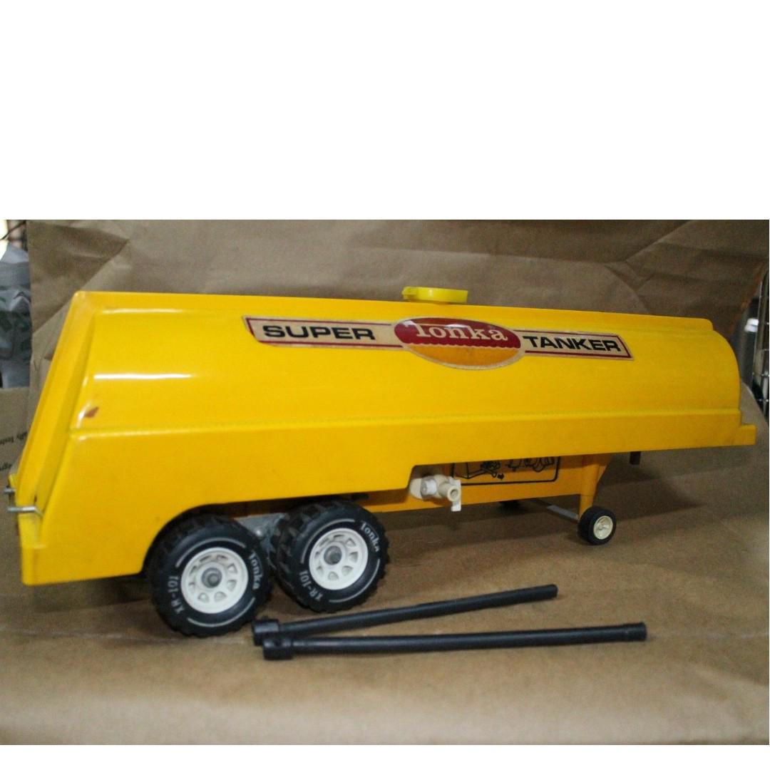 Vintage 70's TONKA Super Red/Yellow Tanker, Hobbies & Toys, Toys ...