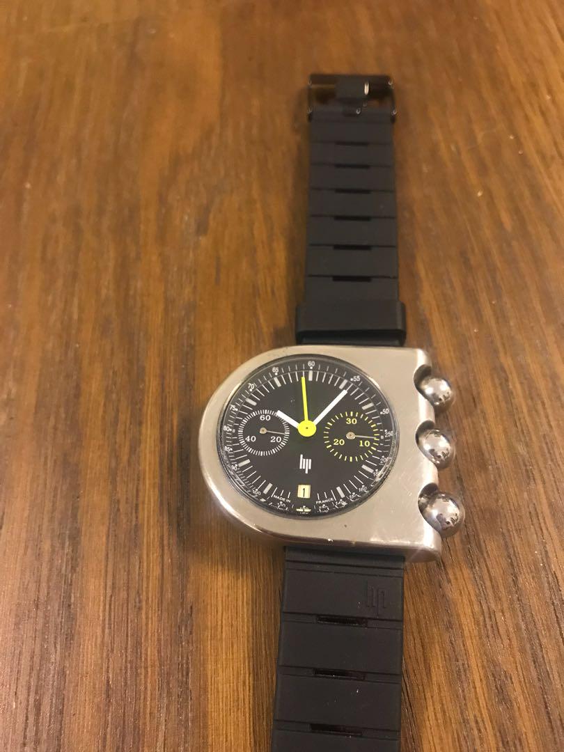Vintage Lip Mach 2000 Chronograph designed by Roger Tallon, Women's ...