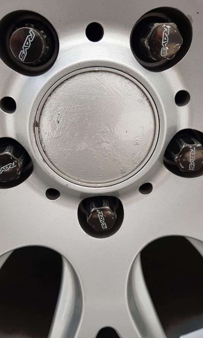 18" sport rims with tyres, Auto Accessories on Carousell