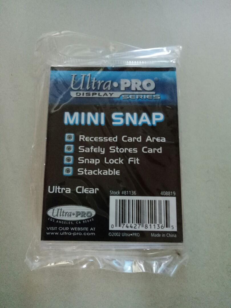 XX x New Ultra Pro mini snap mtg, Hobbies & Toys, Toys & Games on Carousell
