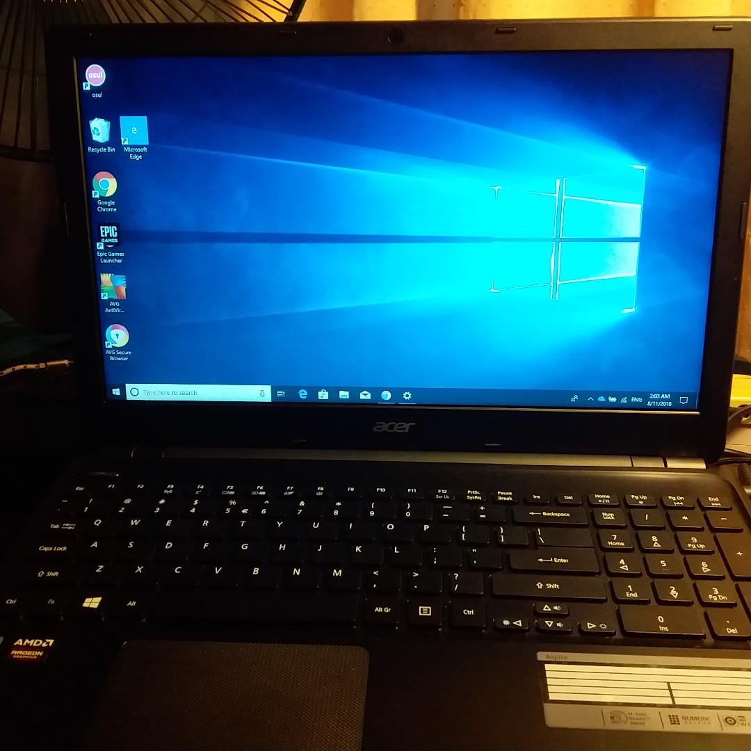 Acer Aspire E1-572G, Computers & Tech, Laptops & Notebooks on Carousell