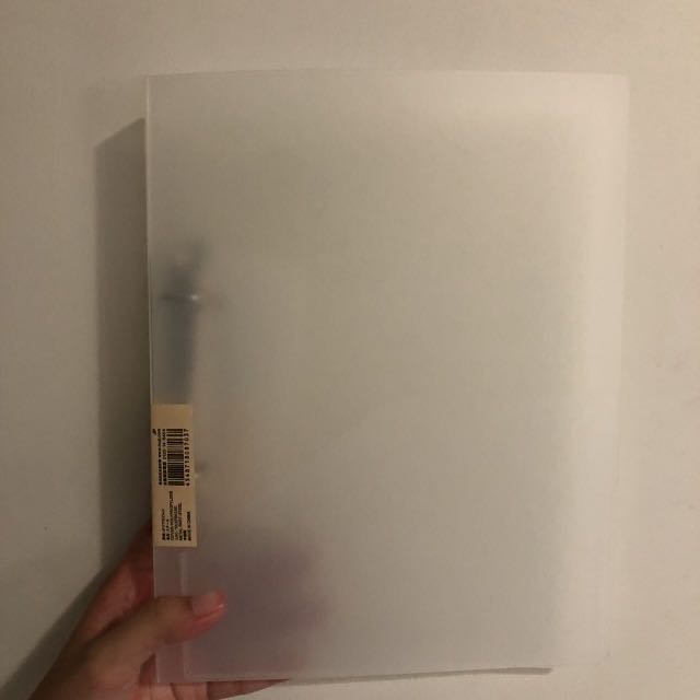 B5 MUJI FILE, Hobbies & Toys, Stationery & Craft, Stationery & School Supplies on Carousell