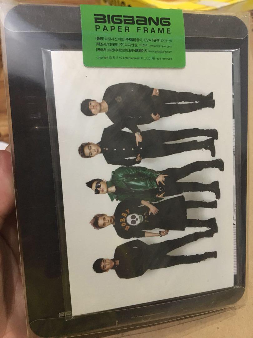 Big Bang Paper Frame (Official), Hobbies & Toys, Collectibles ...
