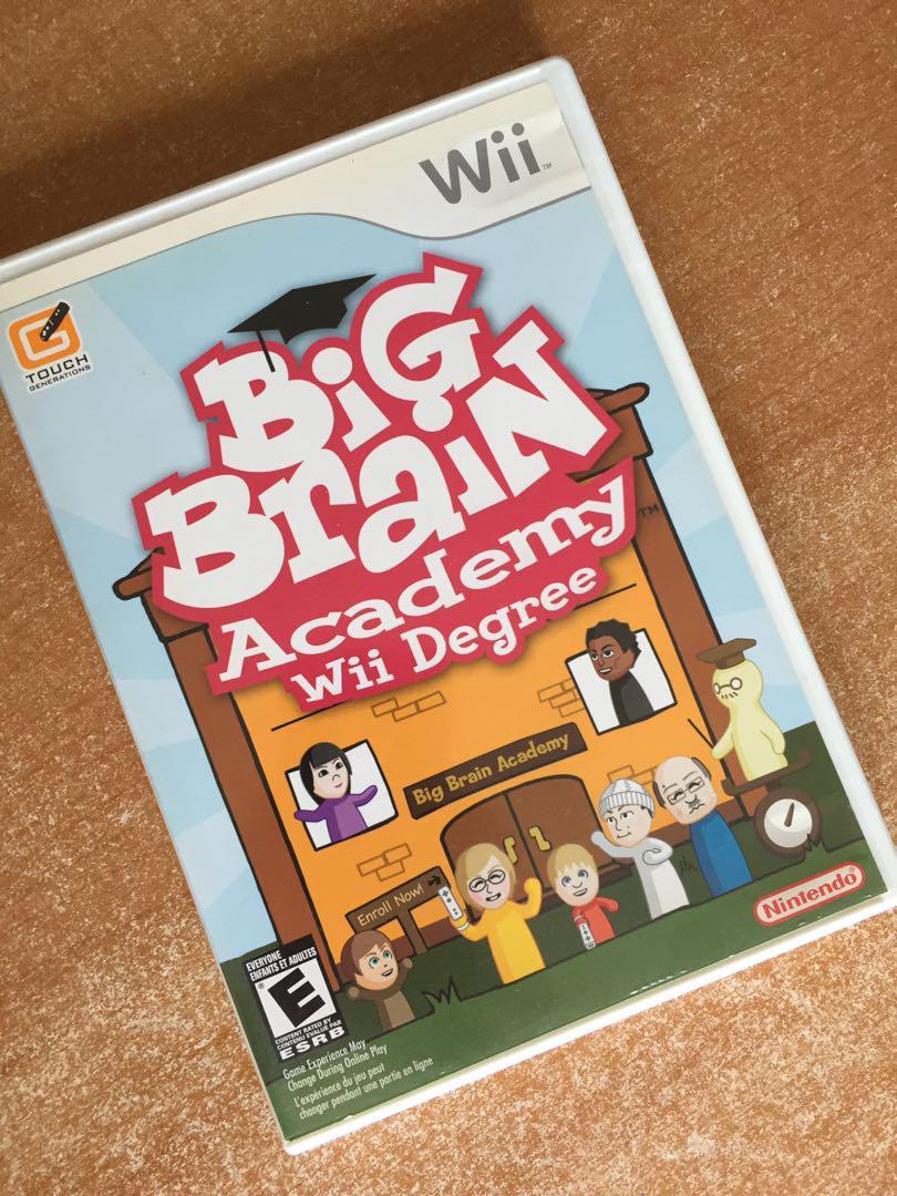 Big Brain Academy Wii Degree, Hobbies & Toys, Toys & Games on Carousell