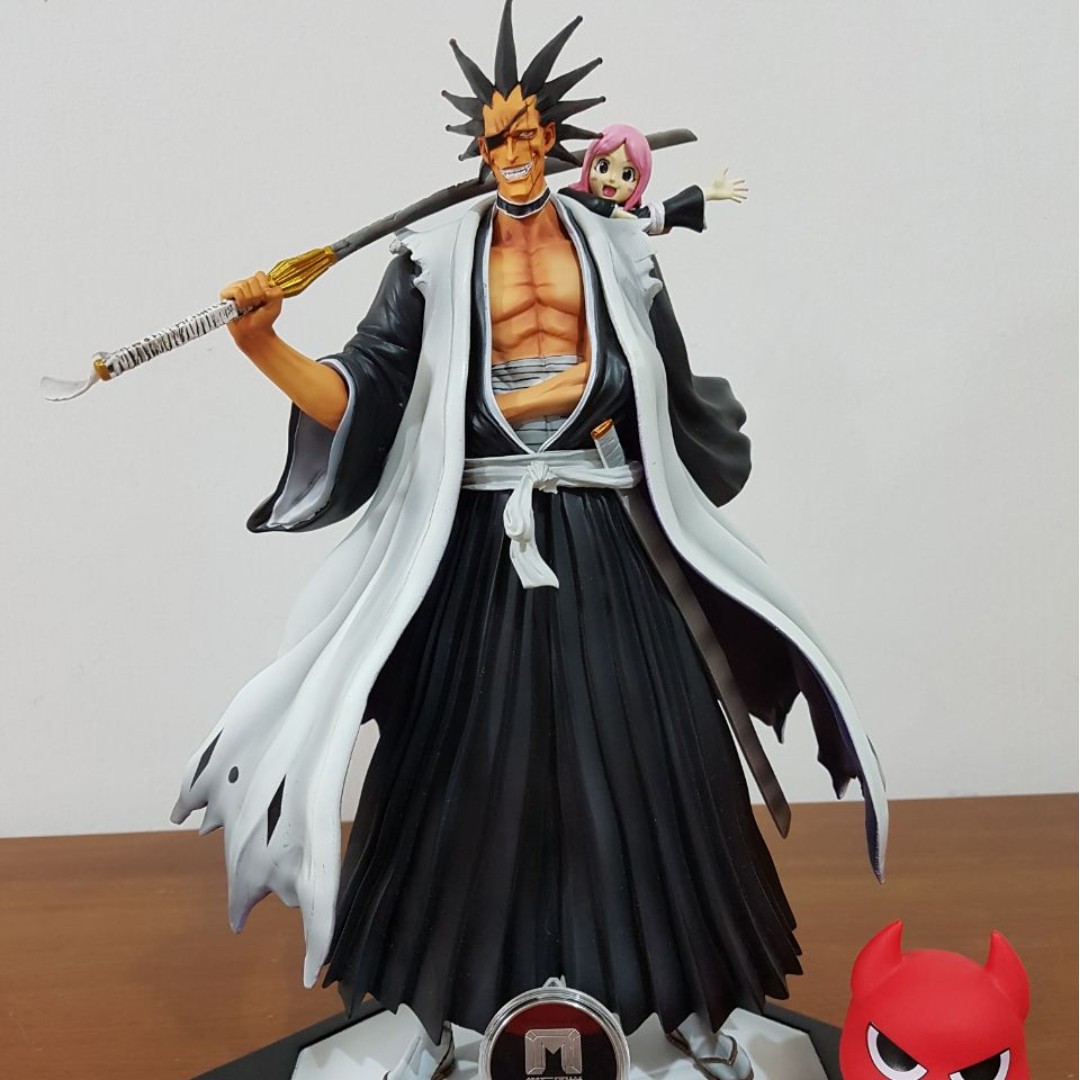 Bleach Model Palace DTALL-003 11th Division Zaraki Kenpachi and Yachiru ...