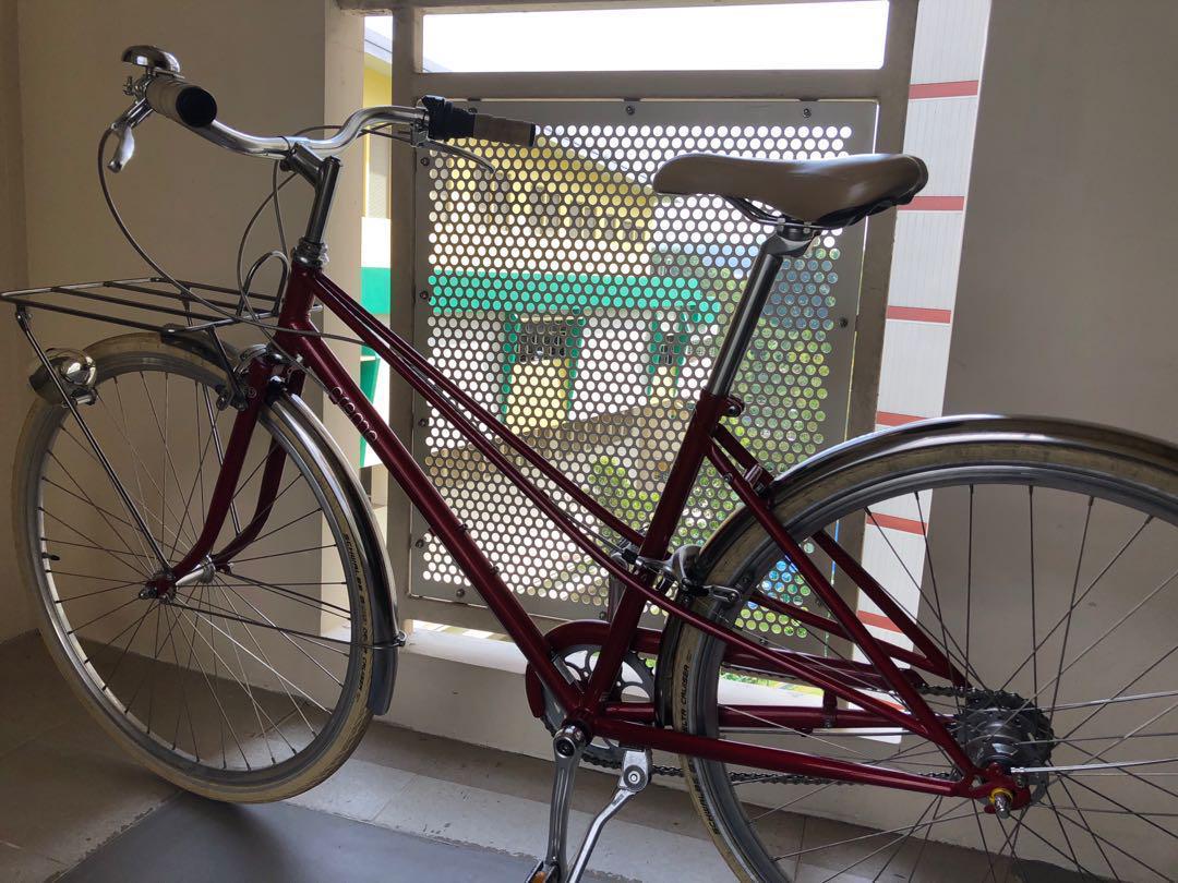 Creme Lady Caferacer 3 speed, Sports Equipment, Bicycles & Parts ...