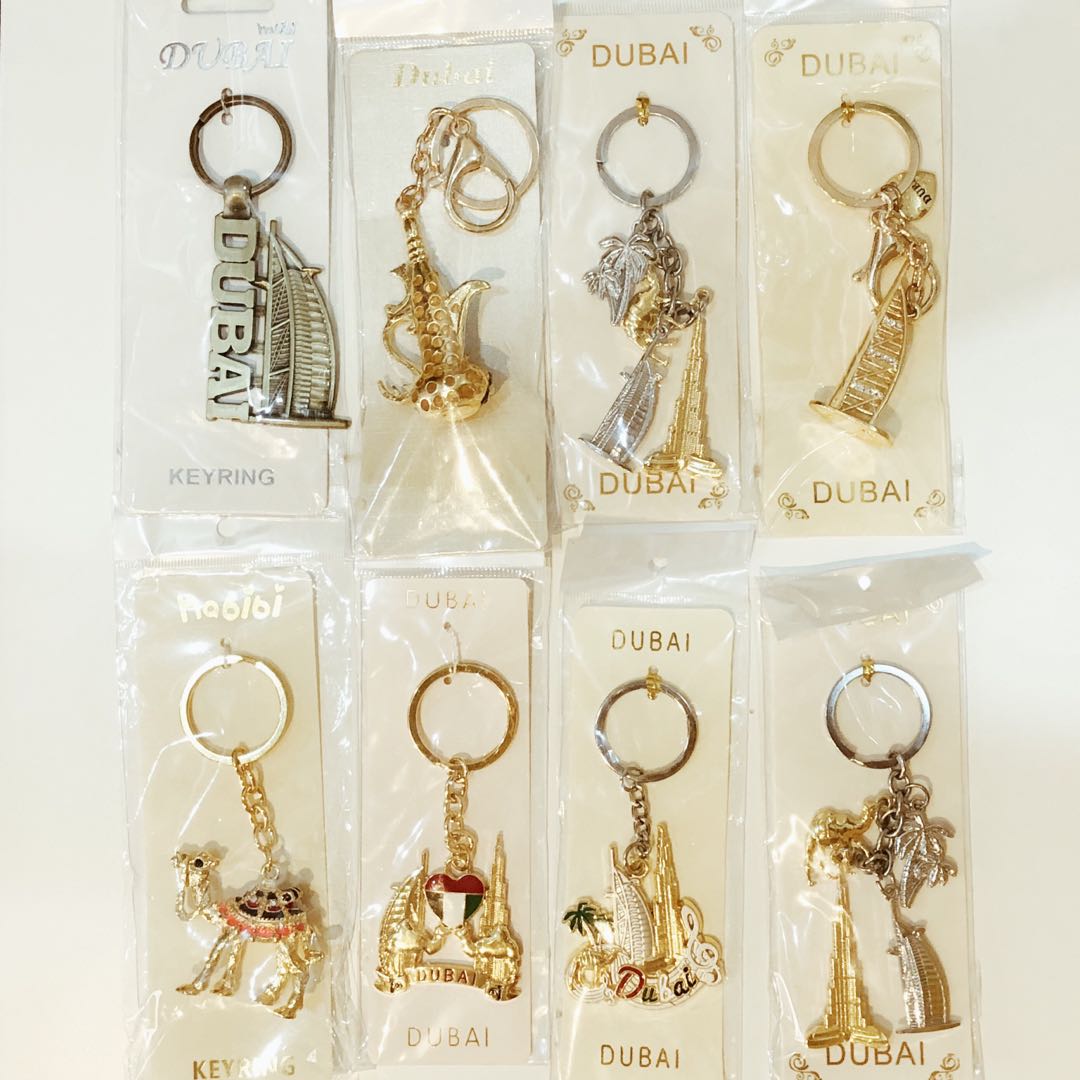 Dubai Keychain Assorted Design, Women's Fashion, Watches & Accessories ...
