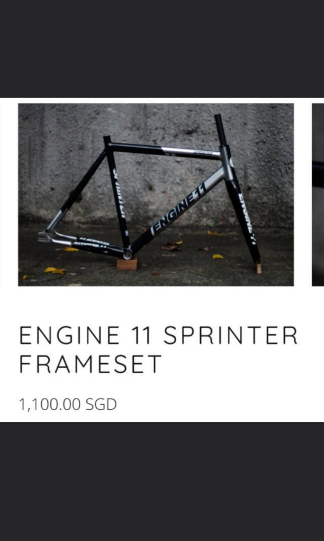 Engine 11 sprinter frameset, Sports Equipment, Bicycles & Parts ...