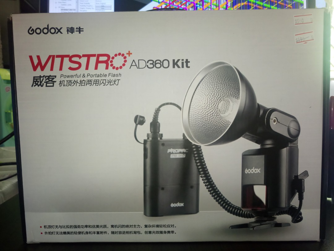 Godox AD360 I, Photography, Photography Accessories, Flashes on Carousell