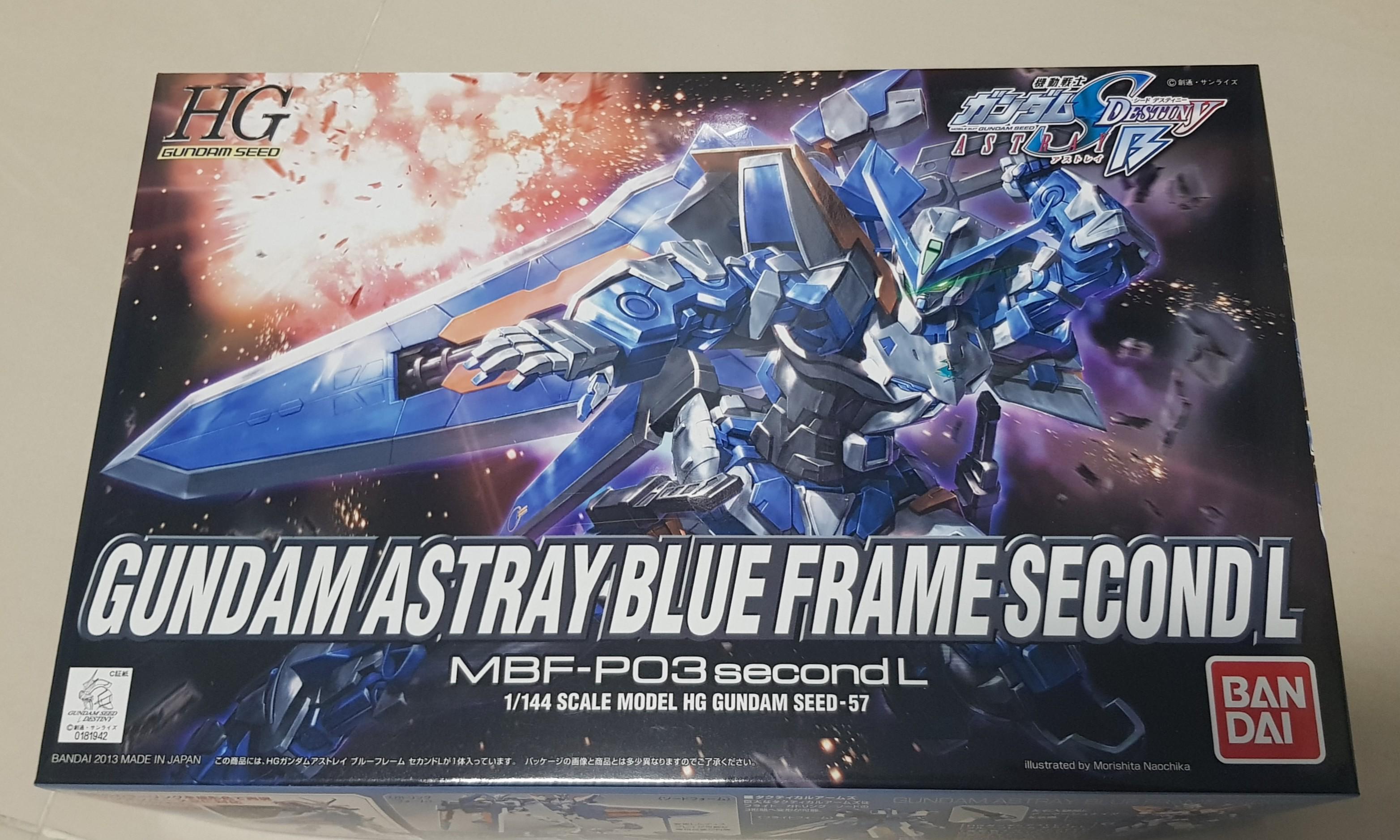 [HG] Gundam Blue Frame Second L, Hobbies & Toys, Toys & Games on Carousell