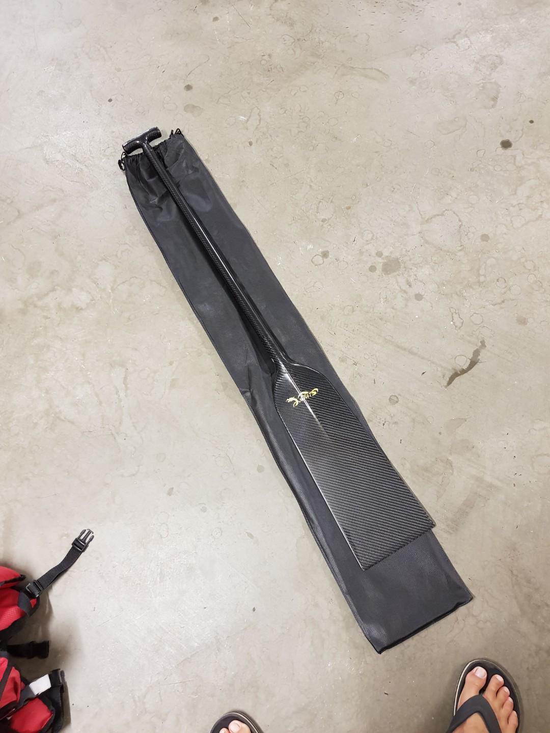 IDBF 202A DRAGON BOAT CARBON PADDLE AKL7 BN READY STOCK, Sports ...