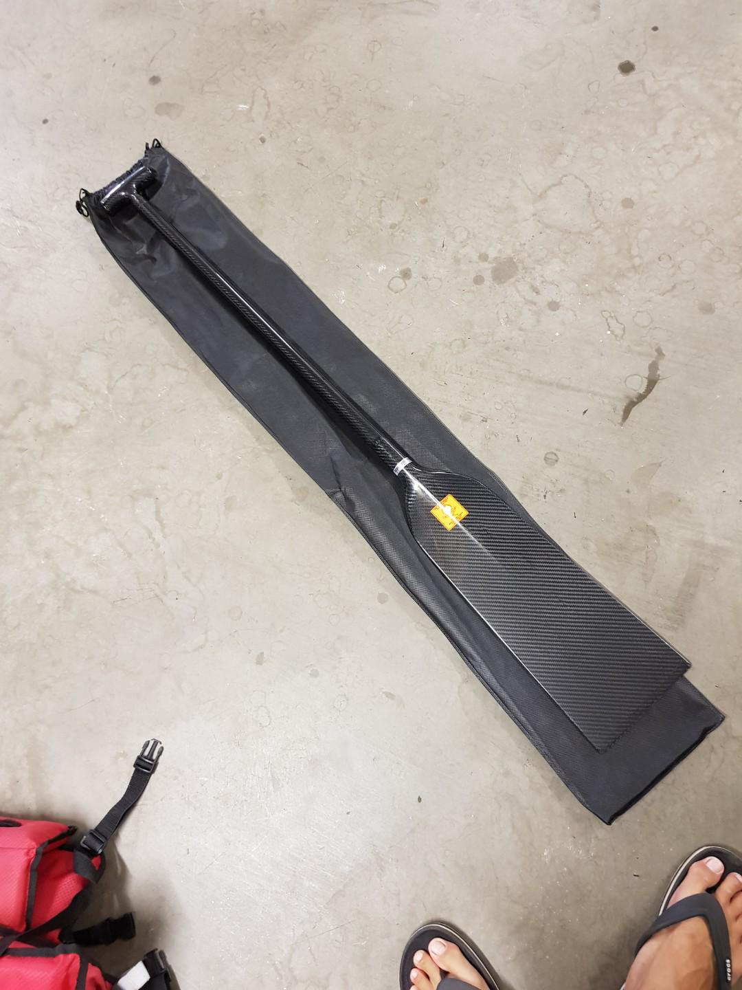 IDBF 202A DRAGON BOAT CARBON PADDLE AKL7 BN READY STOCK, Sports ...