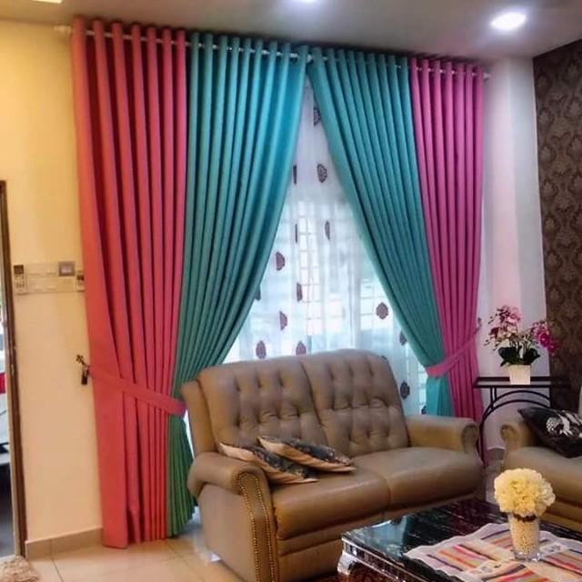 langsir tempah murah, Furniture & Home Living, Home Decor, Curtains ...