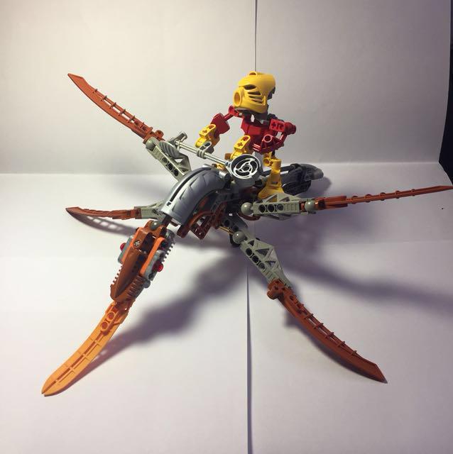 LEGO Bionicle Warriors 2003 Takunava, Jaller and Gukko, Takua and Pewku ...