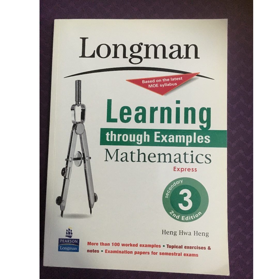 Longman Learning Through Examples Secondary 3 Mathematics, Hobbies ...