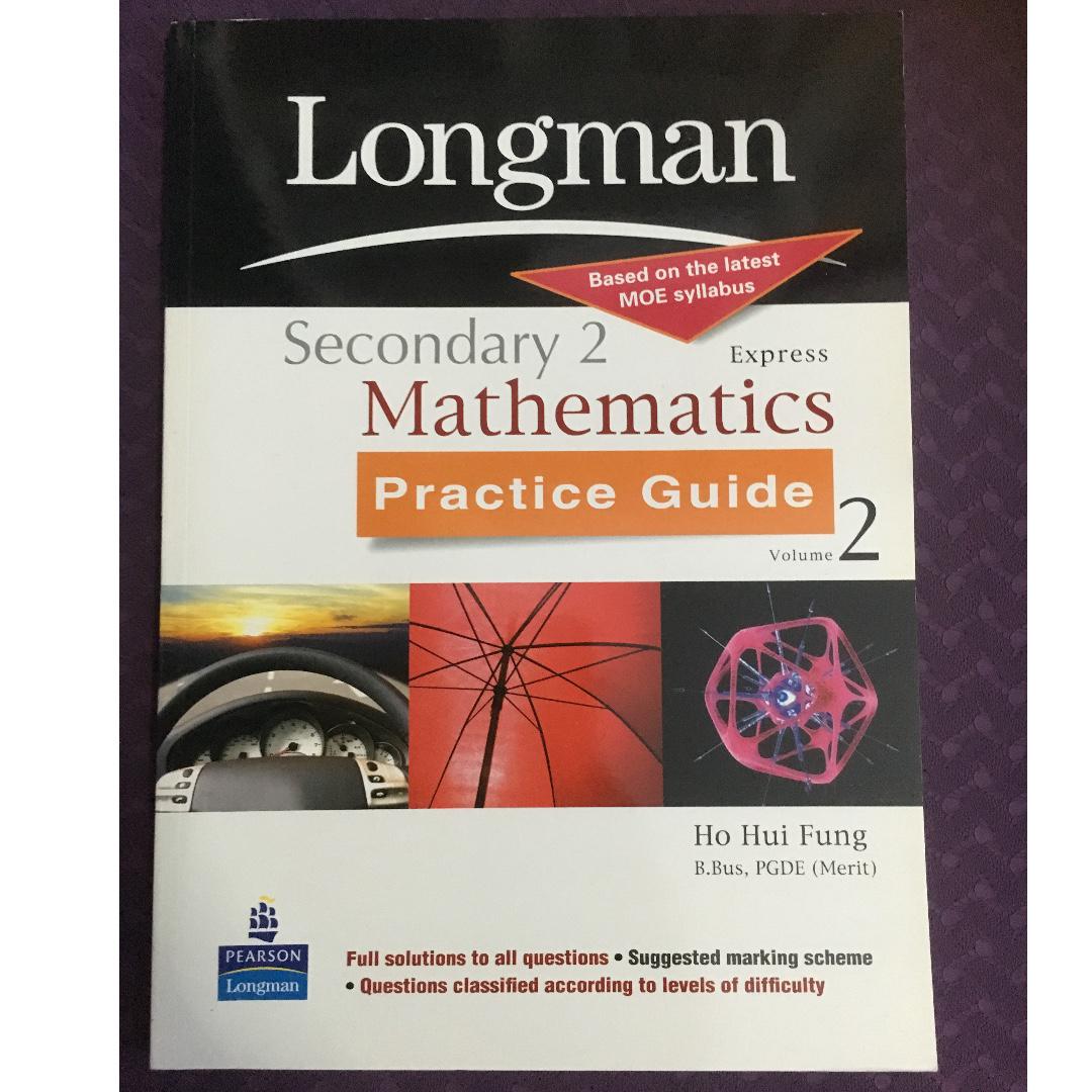 Longman Practice Guide 2 Secondary 2 Mathematics, Hobbies & Toys, Books ...