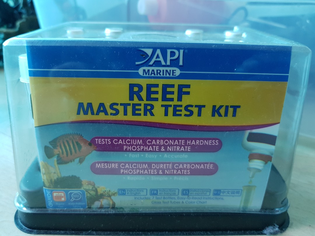 Master reef test kit calcium, etc, Pet Supplies, Homes & Other Pet ...