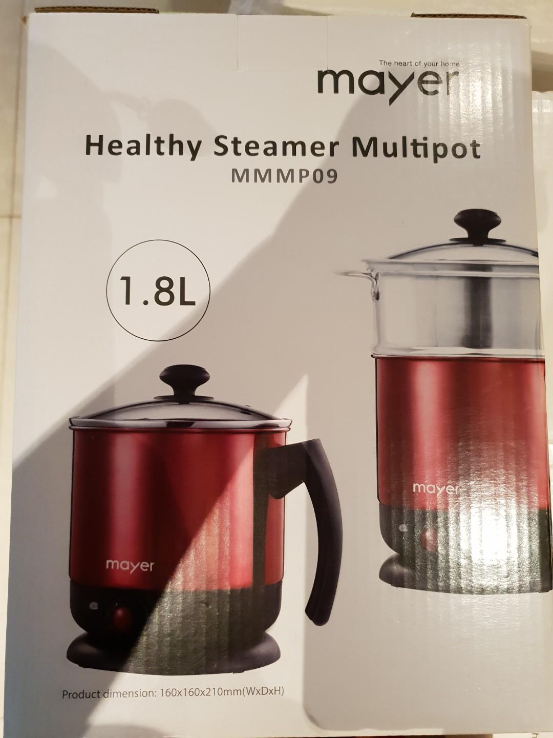 Mayer 1.8L Mini Electric Pot (MMP09), TV & Home Appliances, Kitchen ...