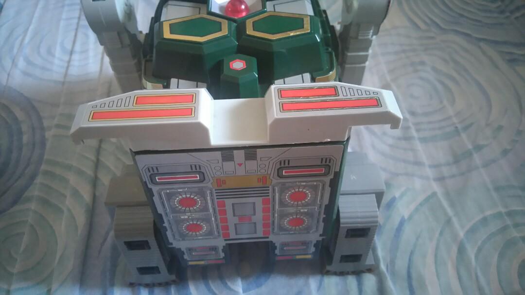 Vintage 1994 Power Rangers Special Size TOR THE SHUTTLEZORD with Red ...