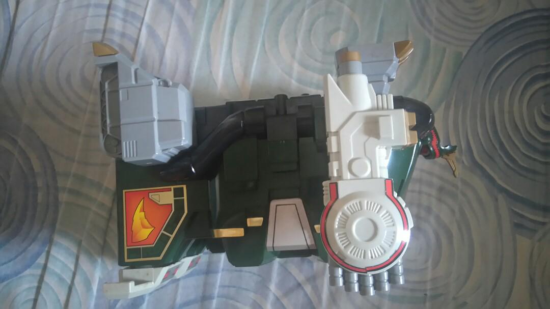 Vintage 1994 Power Rangers Special Size TOR THE SHUTTLEZORD with Red ...