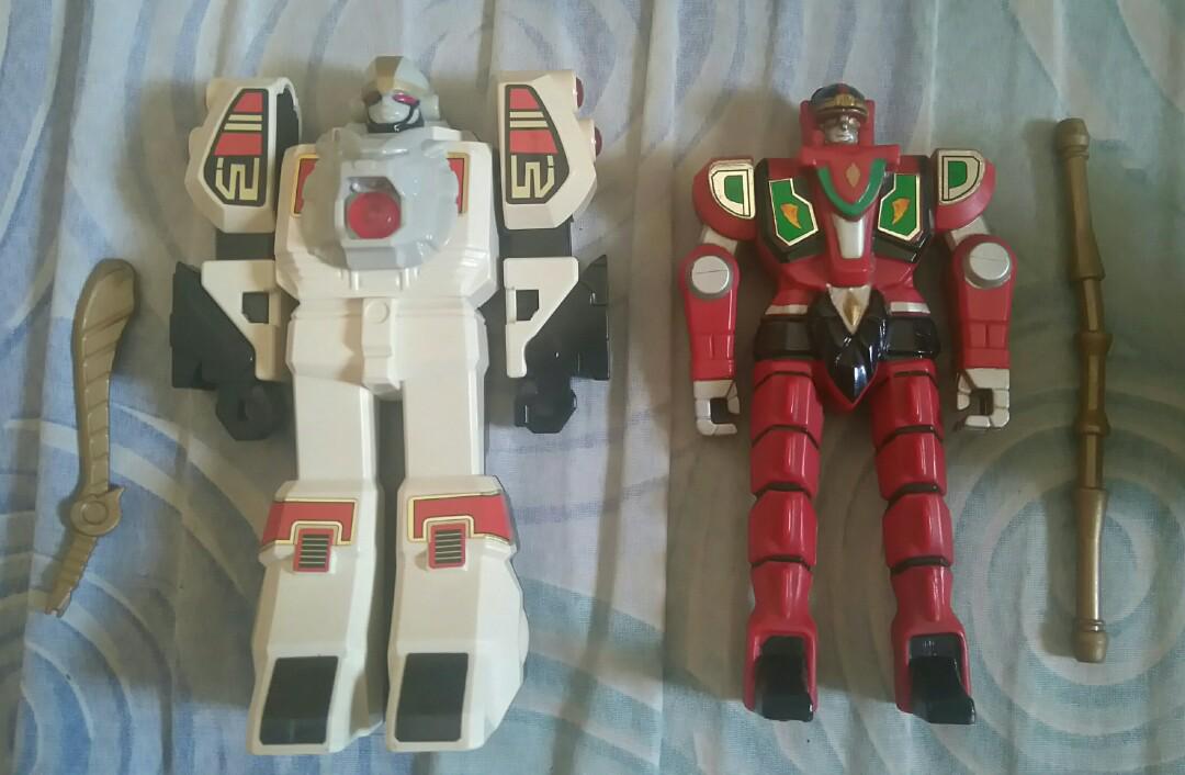 Vintage 1994 Power Rangers Special Size TOR THE SHUTTLEZORD with Red ...