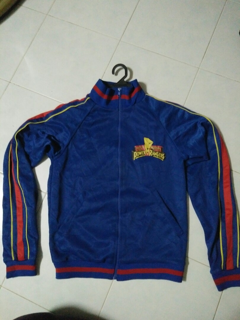 Mighty Morphin Power Rangers vintage 90s Jacket.size xs..pit 17.5 labuh ...