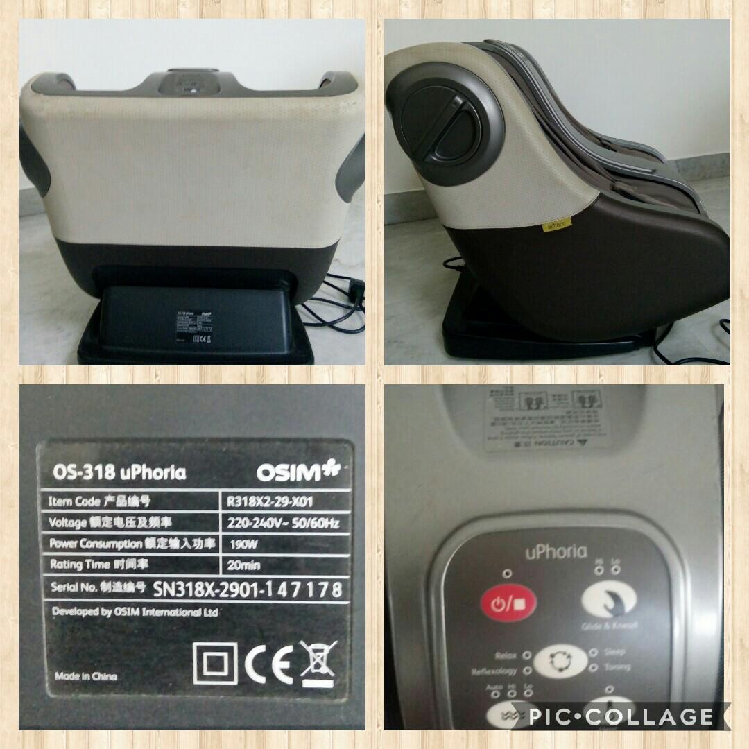 Osim Uphoria Foot Massager, Sports Equipment, Exercise & Fitness ...