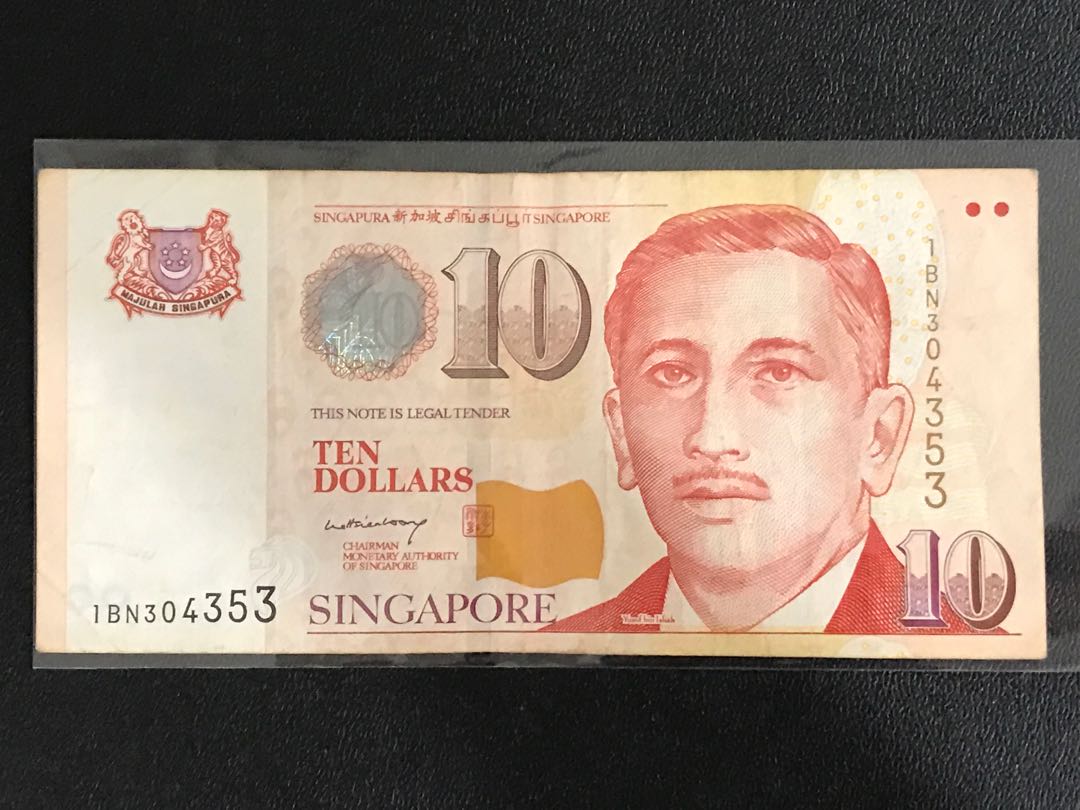 Portrait Series S$10 Paper Note, Hobbies & Toys, Memorabilia ...