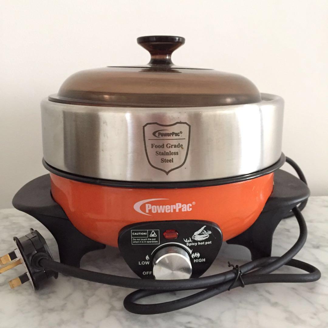 PowerPac 2-in-1 Multi Cooker/Steamboat, TV & Home Appliances, Kitchen ...