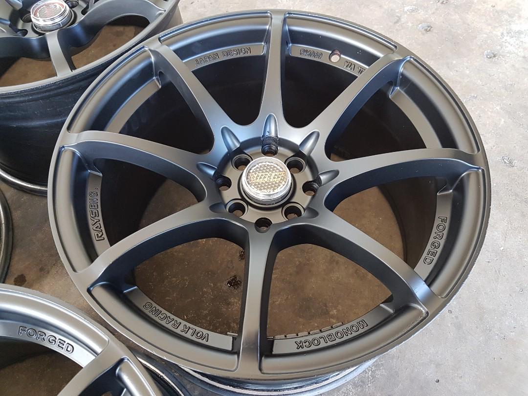 Rim RAYS RACING, Auto Accessories on Carousell