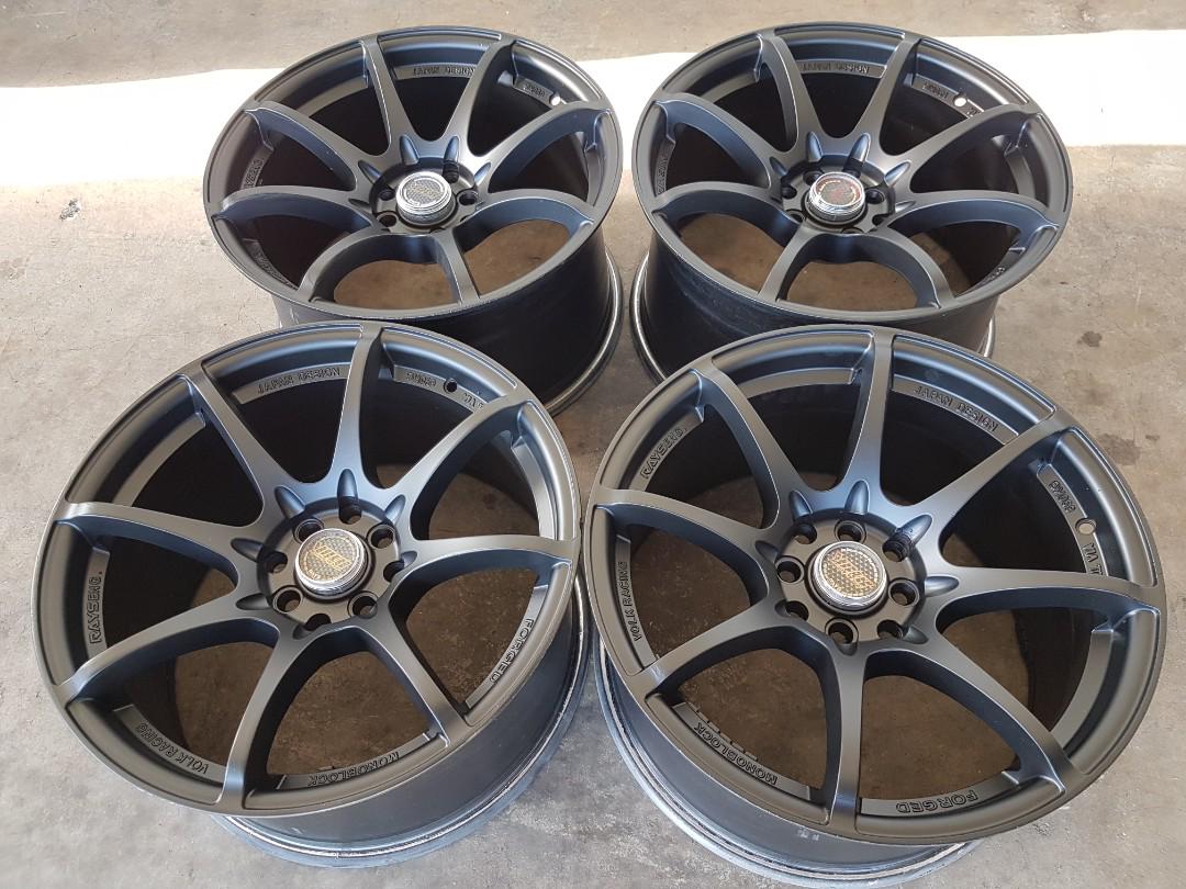 Rim RAYS RACING, Auto Accessories on Carousell