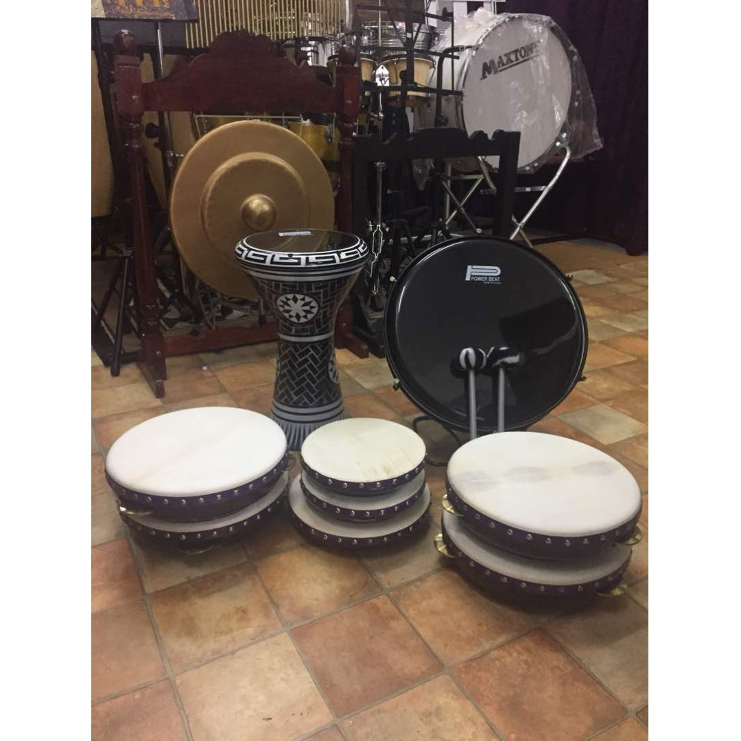 Set Hadrah (Lengkap), Hobbies & Toys, Music & Media, Musical ...