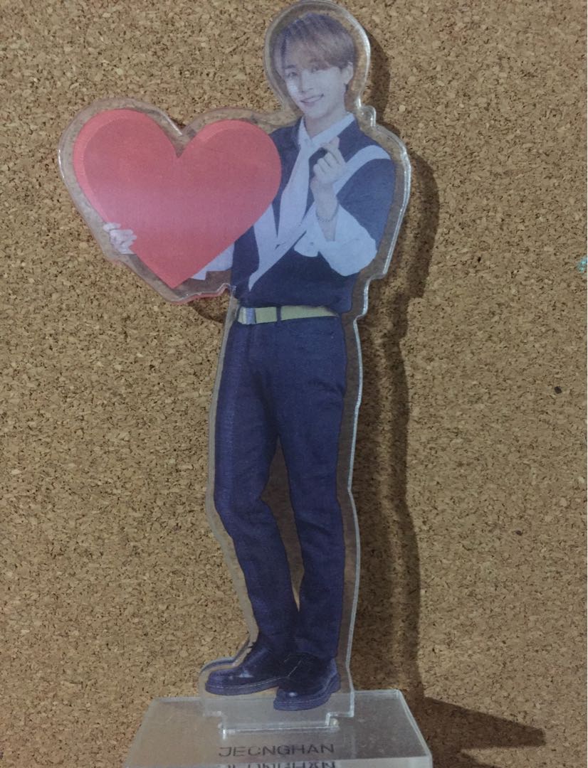 Seventeen Jeonghan Standee, Hobbies & Toys, Memorabilia & Collectibles ...