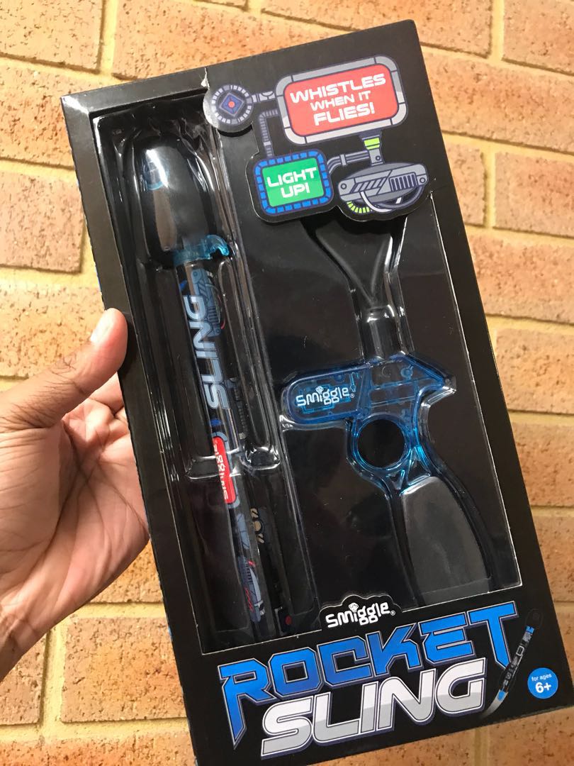 Smiggle Rocket Sling, Hobbies & Toys, Toys & Games on Carousell