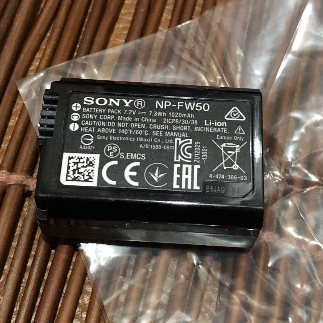 Sony NP-FW50 W 電池, 音響器材, 可攜式音響設備 - Carousell