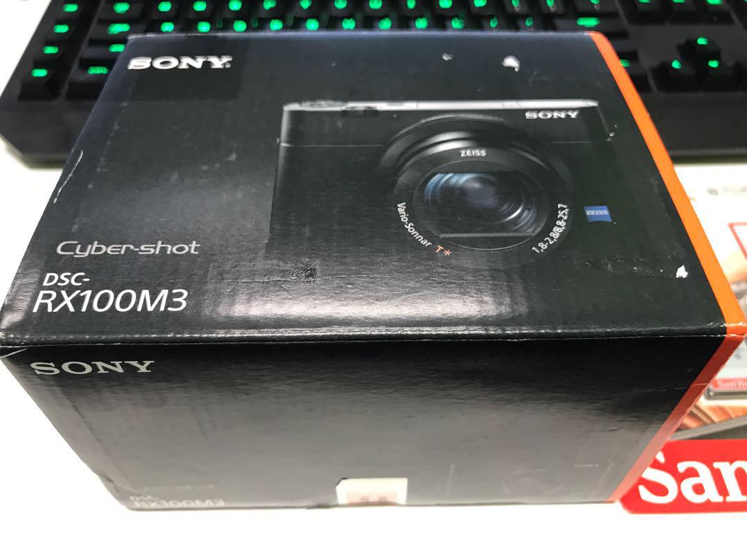 Sony rx100 mk3, Photography, Cameras on Carousell