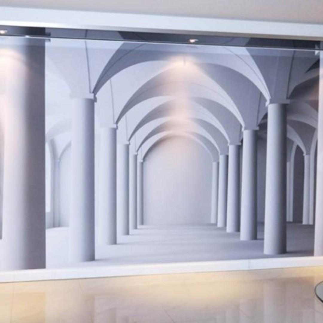 False ceiling / drywall / L - Box / gypsum spatula/ stretch ceiling ...