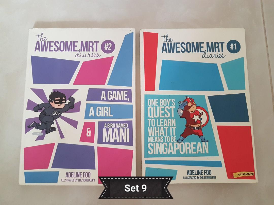 THE AWESOME MRT DIARIES, Hobbies & Toys, Books & Magazines, Fiction ...