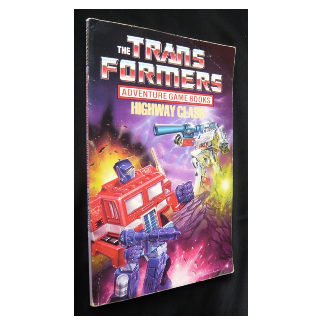 The Transformers Adventure Gamebooks #4 Highway Clash Gamebook, Hobbies ...