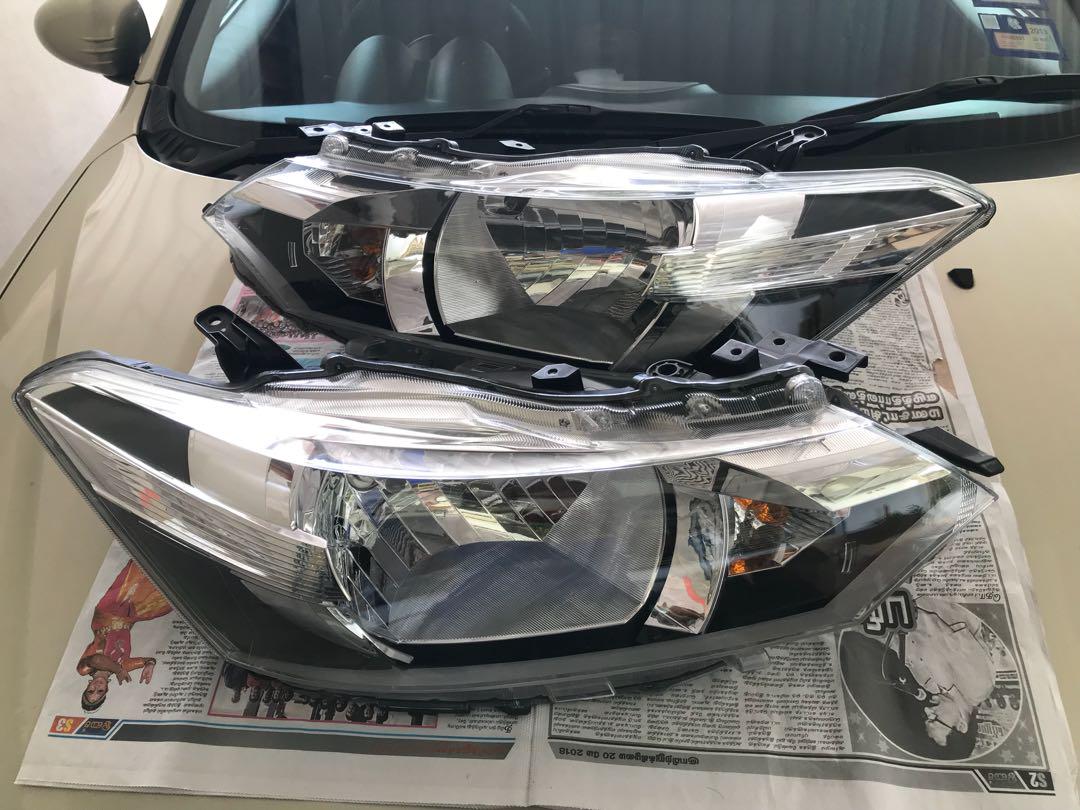 Toyota Vios 2018 Original Front Head Lamp, Auto Accessories on Carousell