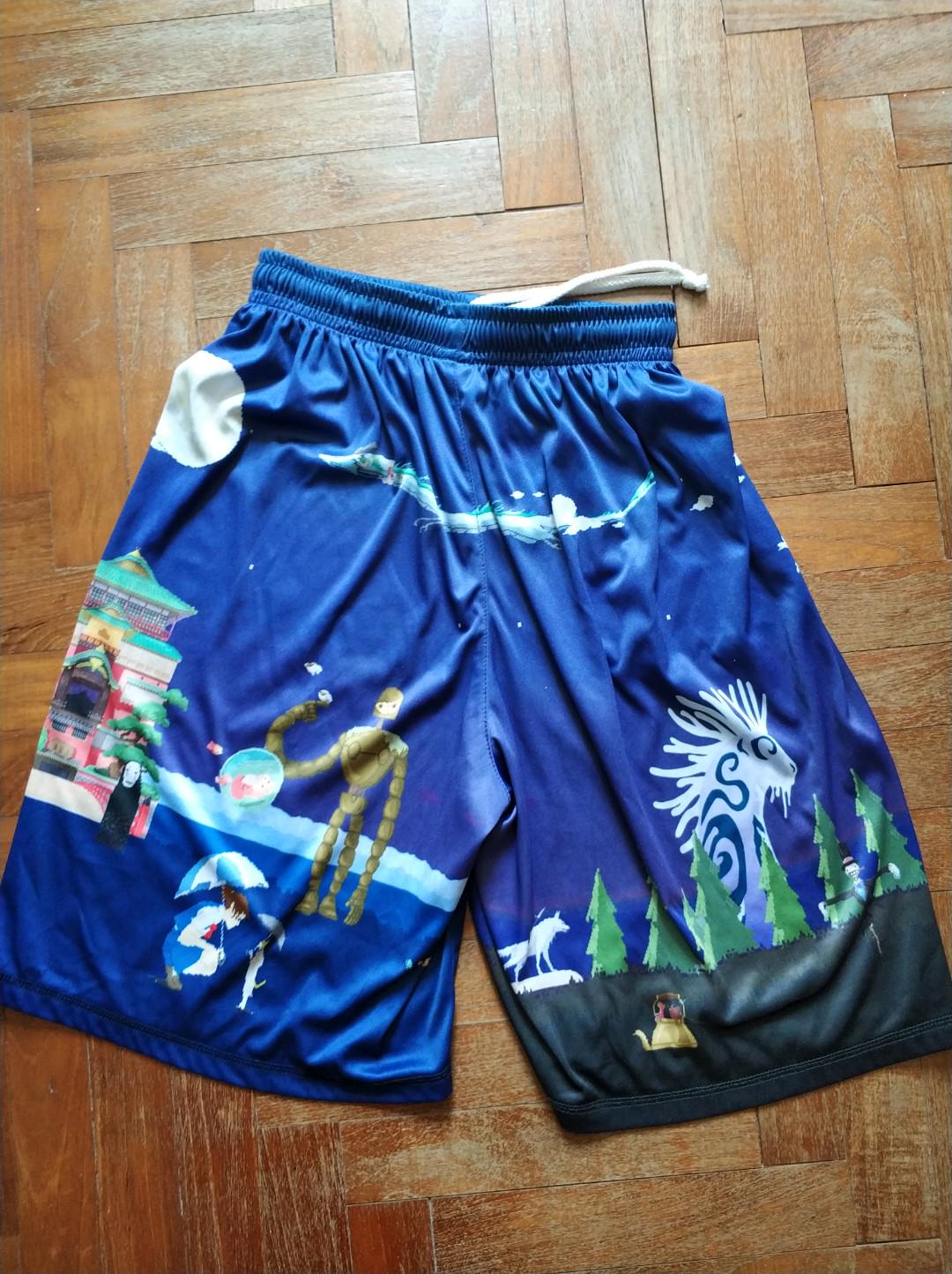 Studio Ghibli Ultimate Frisbee Shorts, Men's Fashion, Activewear on ...